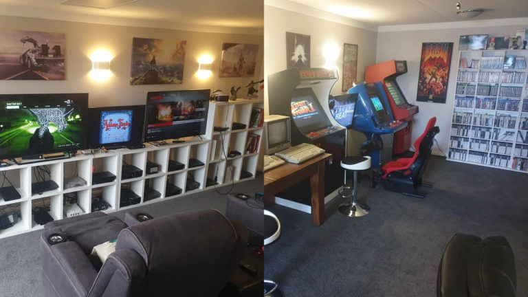 10 Crazy Retro Game Rooms and Battlestations - Wackoid